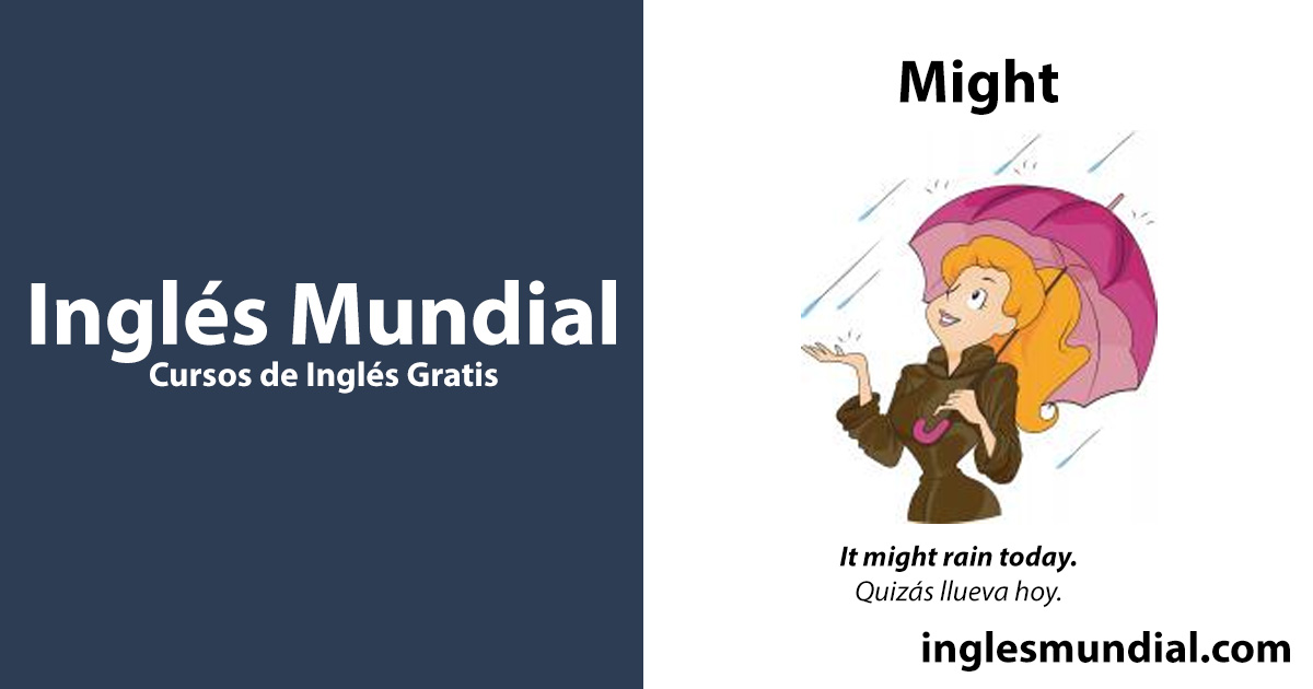 Uso del Verbo Auxiliar Might en Inglés | Gramática Intermedia - Inglés ...